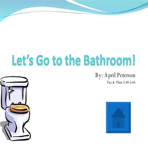 Finished Bathroom Power Point | PPT | Special Education | Education