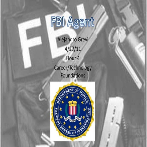 FBI Agent Ppoint | PPTX