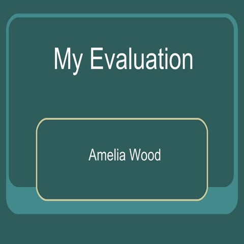 Finished evaluation | PPT