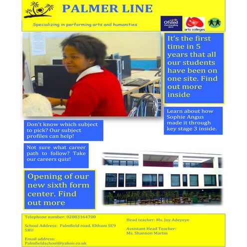 Joy's School magazine | DOCX