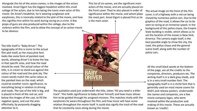 Ancillary task movie poster analysis - The Dark Knight Rises | DOCX