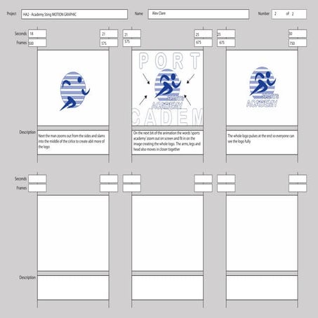 Animation storyboard 100113 | PDF