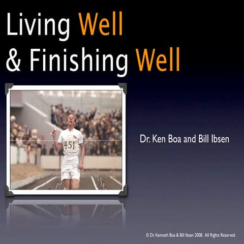 Finishing Well | KEY