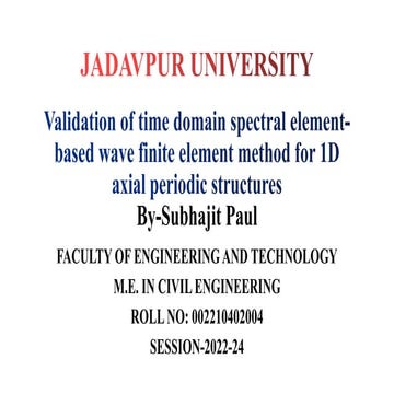Finite element method for 1D axial periodic structure.pptx
