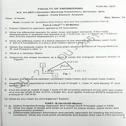 Finite element method question pap (1).pdf | Free Download