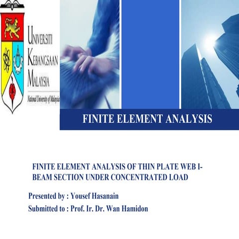 Introduction To Finite Element Analysis