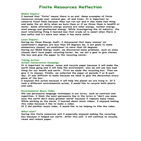 Finite resources reflection | DOC