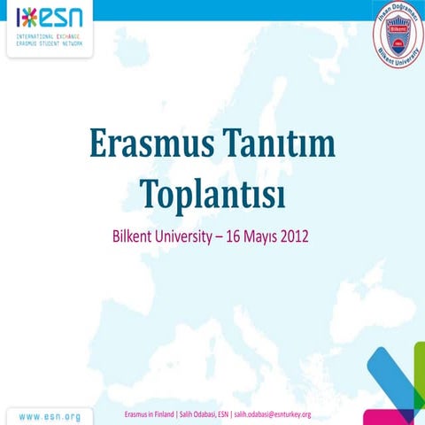 Finlandiya'da erasmus | PPTX