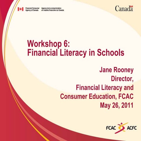 Financial Literacy in Canadian schools | PDF | Financial Industry ...