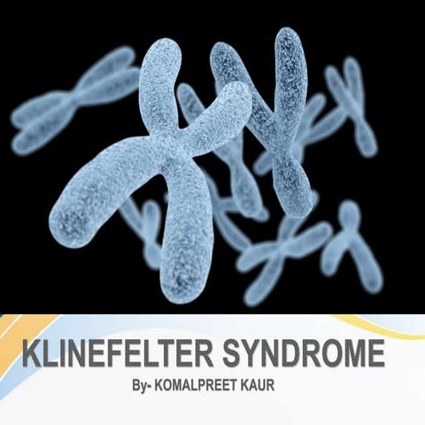chromosomal disorders | PPTX | Infertility | Reproductive Health