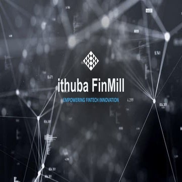 Ithuba FinMill | PDF | Financial Industry | Industries