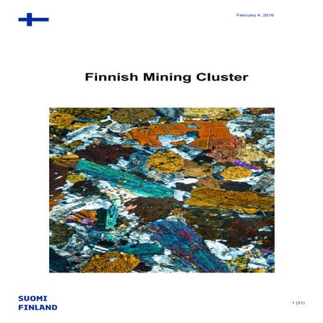 Finnish Mining cluster | PDF