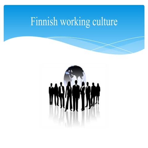 Finnish working culture | PPTX