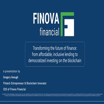 500 Miami Launch: Finova Financial | PPT