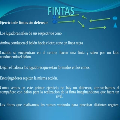 Fintas Futbol II | PPTX