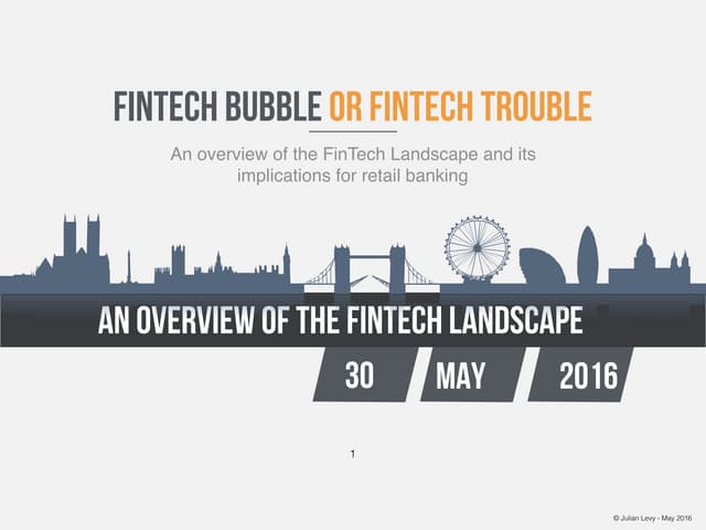 Fintech bubble or Fintech trouble | PPT Fintech bubble or Fintech trouble | PPT