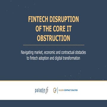 Fintech Disruption of Core IT Obstruction FBA May 2023 Redacted ...