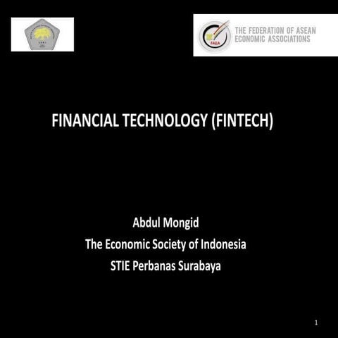 Fintech Indonesia Fintech Indonesia Fint | PPT