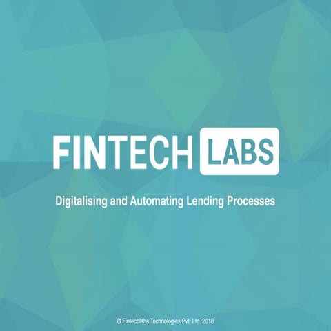 FinTechLabs Company Profile | PPT