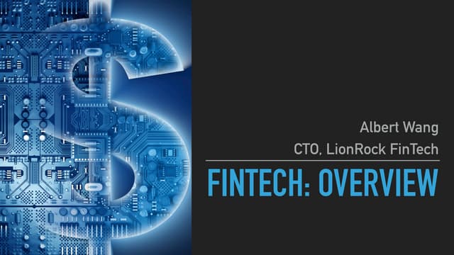 Role of fintech in banking | PPTX