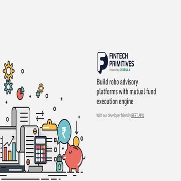 Fintech Primitives - Wealth Management - MF Pro - Distributor | PDF