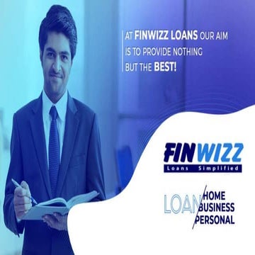 Finwizz Financial Services | PPTX | Personal Loans | Personal Debt