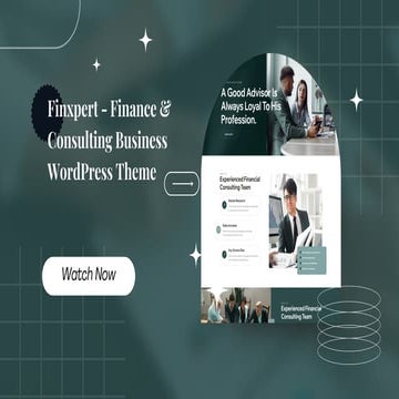 Finxpert - Finance & Consulting Business WordPress Theme💼 | PDF
