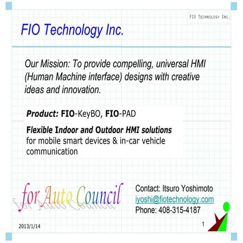 Fio 011813 autocouncil | PPT
