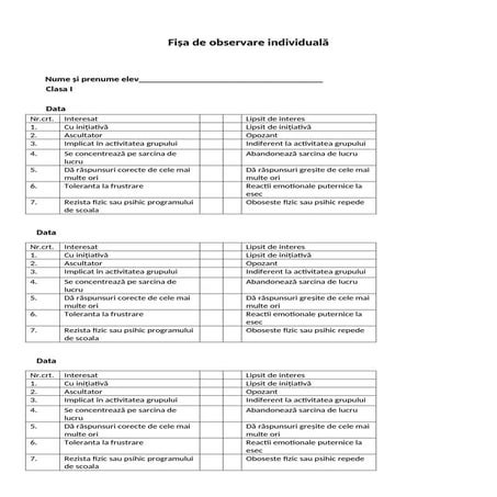 fișă de observatie a elevilor de clasa I .docx