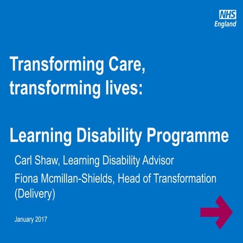 Improving Lives: Supporting Adults with Learning Disabilities ...