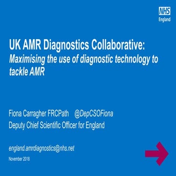 UK AMR Diagnositics Collaborative | PPT