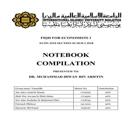 Fiqh notebook phase 3 | DOCX