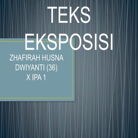 TEKS EKSPOSISI | PPTX