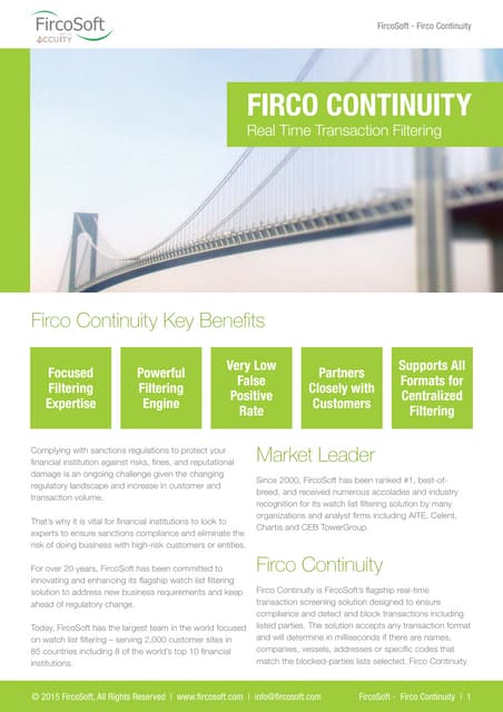 Firco Trust | PDF