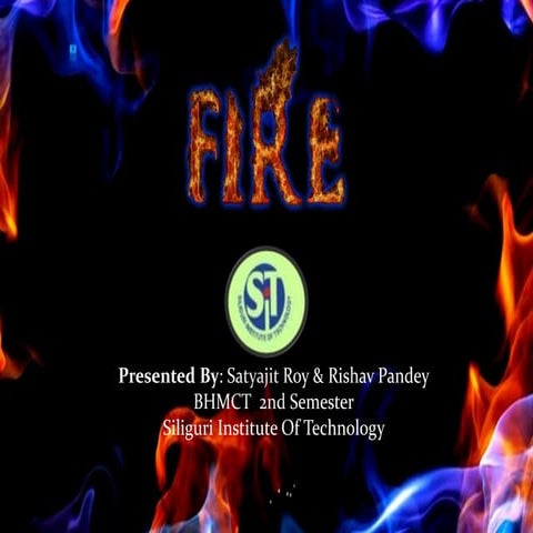 Types of fire extinguishers | PPTX