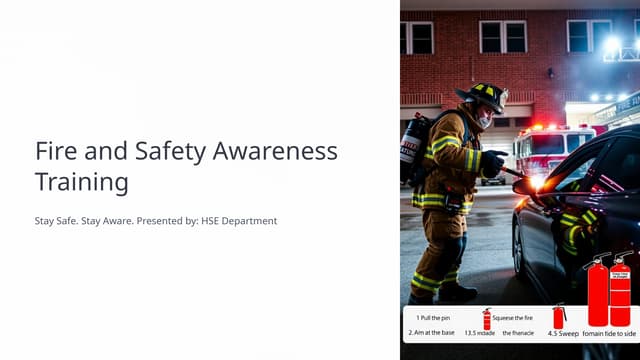 Fire watch man training | PDF