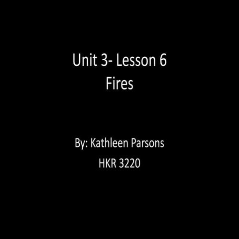 Fire building | PPT