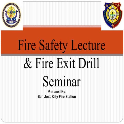 lecture in FIRE where is the start and how to prevent | PPTX