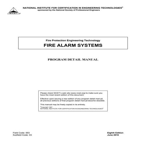 Fire alarms | PDF