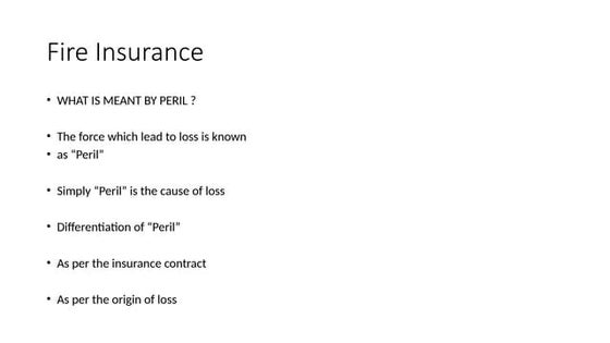 Industrial All Risk insurance Policy IAR | PPTX | Motor Insurance ...