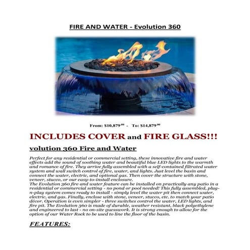 Water on fire | PDF