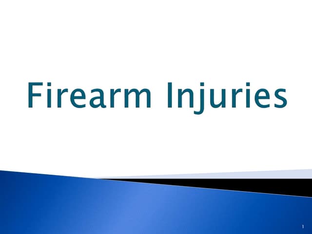 Firearm | PPTX