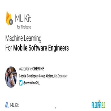 Firebase ml kit | PPT