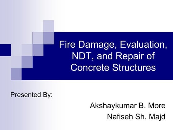 Fire resistant concrete design 2 | PDF