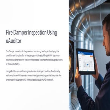 Fire Damper Inspection with eAuditor Audits & Inspections | PDF