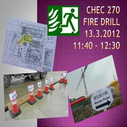 CHEC HK TKO Site Fire Drill | PPTX