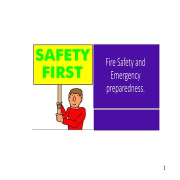 Fire Emergency & Safety Precautions Needs | PPTX
