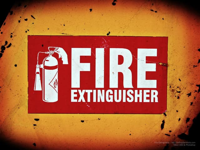 Fire Extinguisher Safety Training | PPT