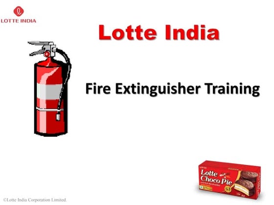 Fire Extinguisher Safety Training | PPT