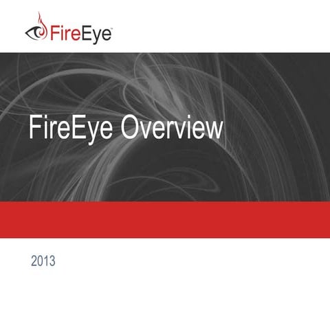 Fireeye презентация (NX, EX, FX, CM) - защита от современных киберугроз ...